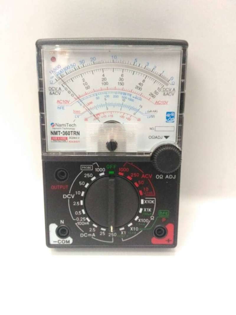 Promo MULTITESTER/MULTIMETER ANALOG JARUM NMT-360TRN Diskon 23% di ...