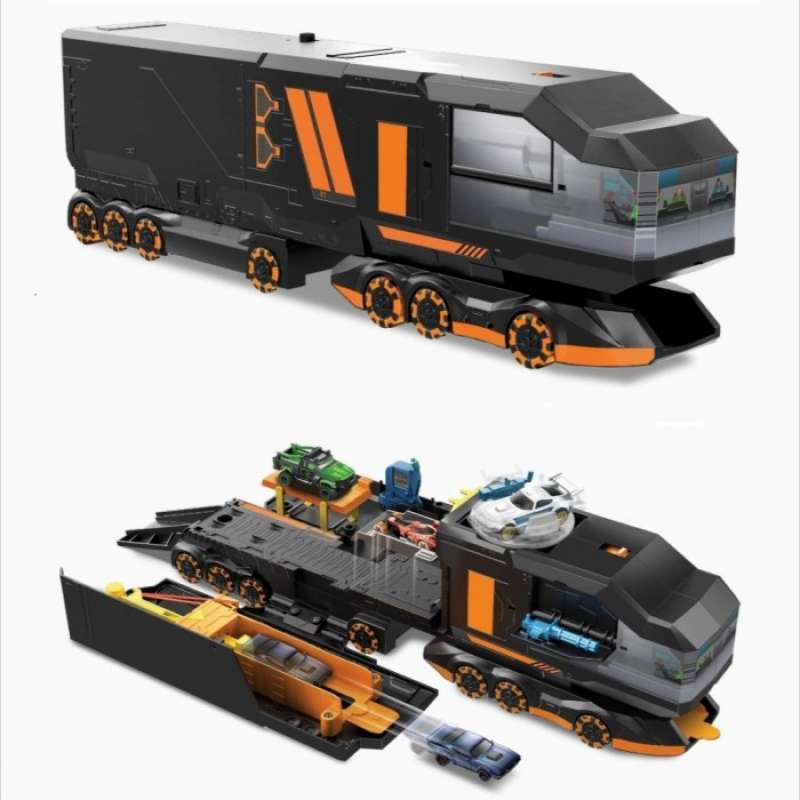 Promo Hot Wheels Fast & Furious Spy Command Hauler Playset Transporter ...