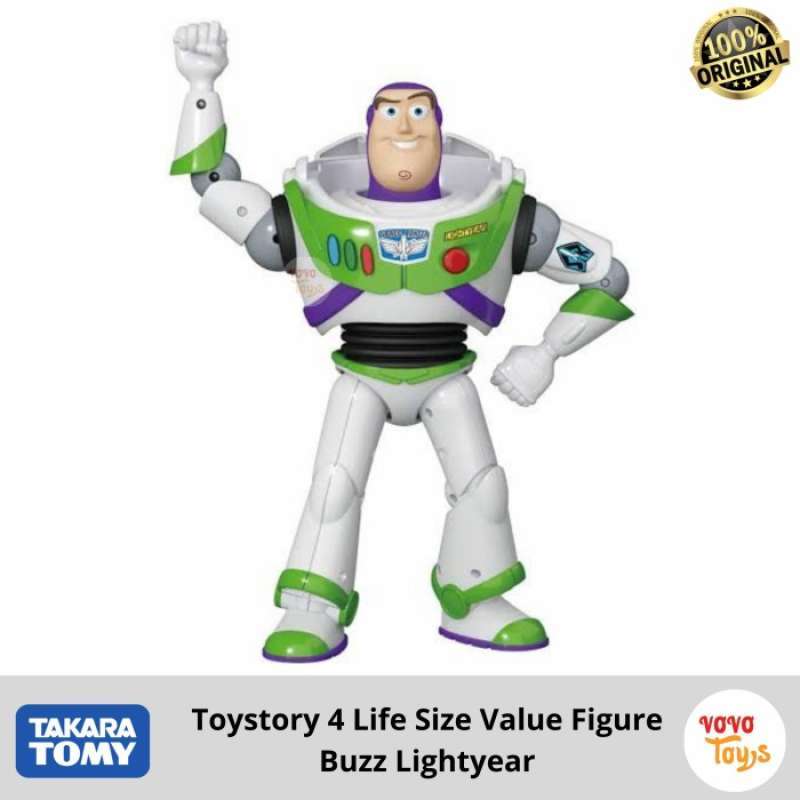 Promo Takara Tomy Toy Story 4 Life Size Value Figure Buzz Lightyear ...