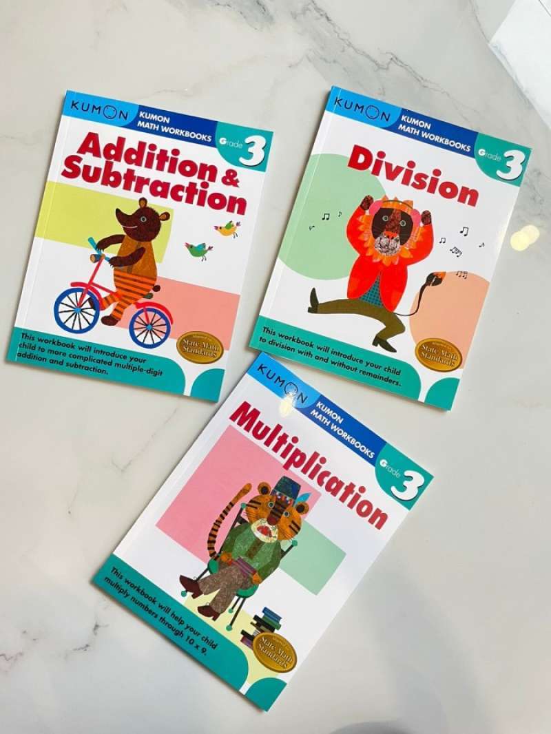 Promo KUMON MATH WORKBOOKSED BOOK BUKU MATEMATIKA ANAK SD KADO ...