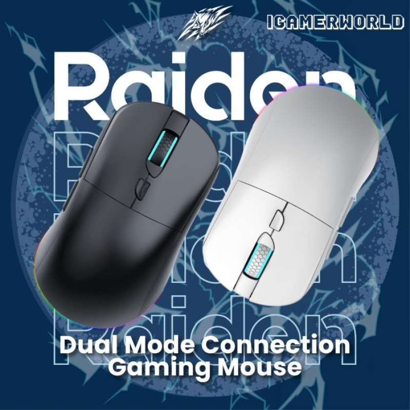 Promo Mouse Gaming Wireless Modular Dual Mode Sades Raiden S33 Diskon 23% di Seller ID ...