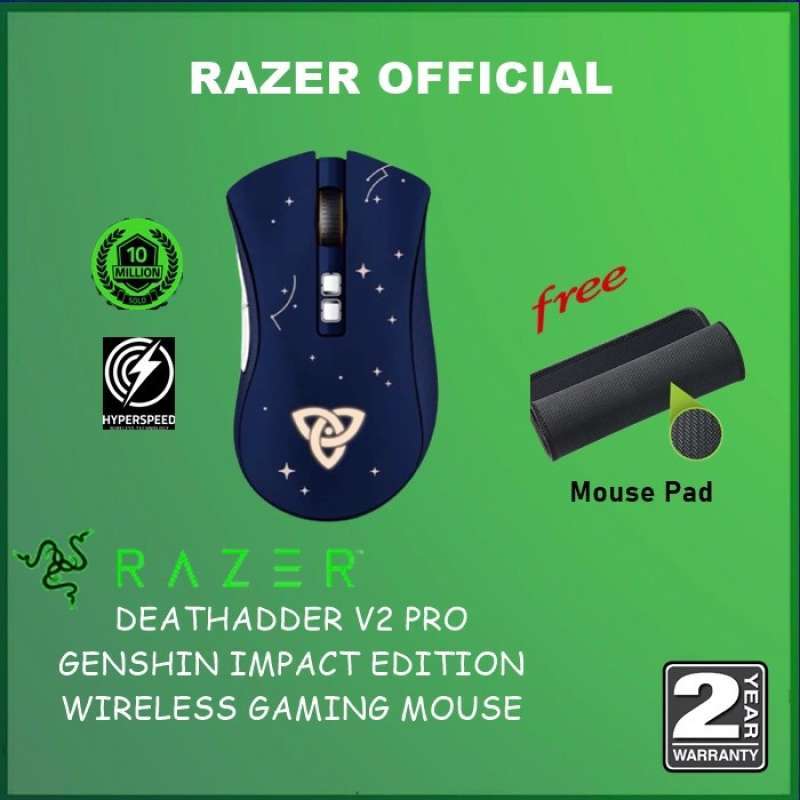 Promo Razer DeathAdder V2 Pro - Genshin Impact Edition Wireless Gaming ...