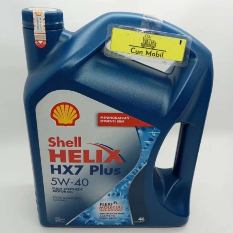Promo Oli Mesin Shell Helix Hx7 5W-40 Api Sn Plus 1 Liter New ...