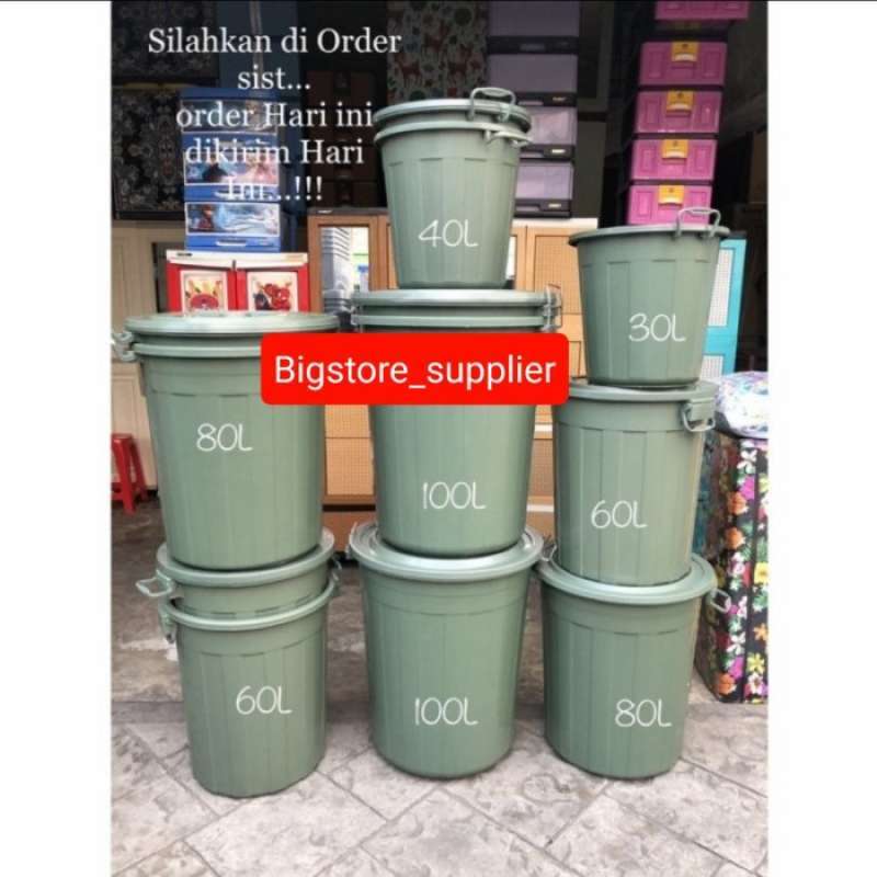 Jual Limited Ember Abu Besar / Ember Air / Tong Air 30 40 50 60 80 100lt - 80lt Di Seller Rafal ...