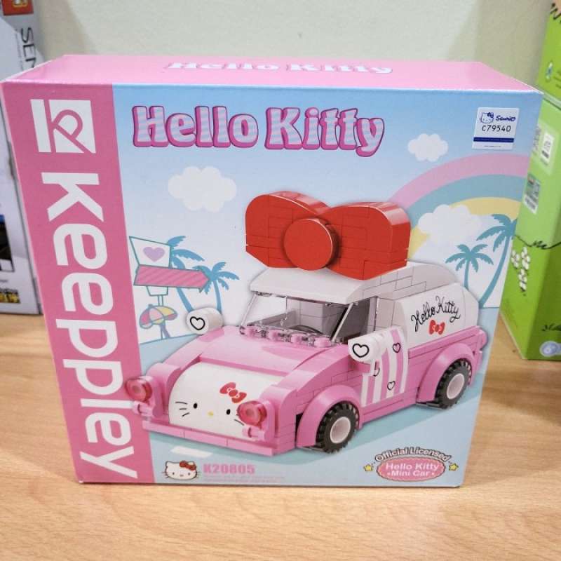 Promo Mainan block lego Hello Kitty Mini Car Keepply Diskon 23% di ...
