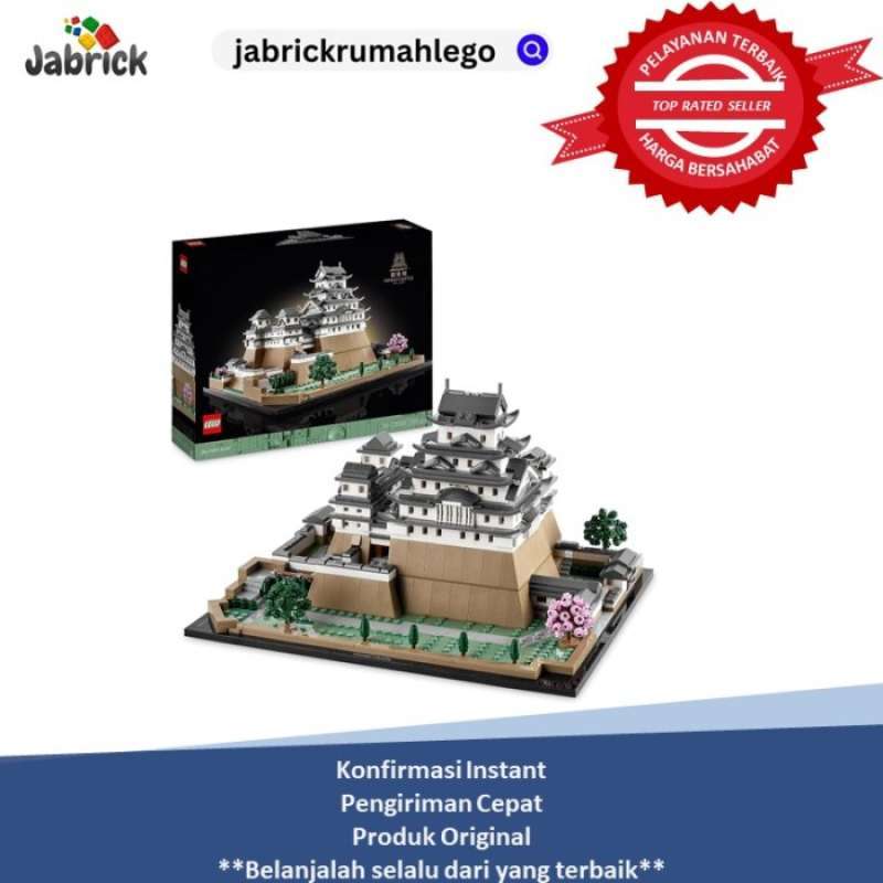 Promo Lego 21060 Architecture Himeji Castle Set Landmarks Collection Model Diskon 23 Di Seller