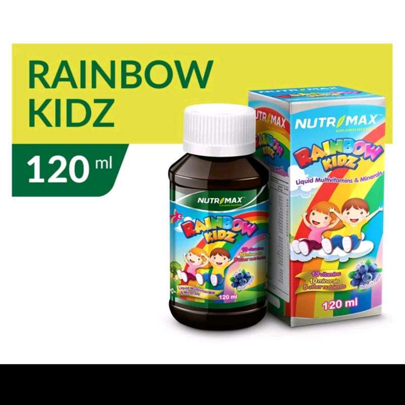 Jual Nutrimax Rainbow Kidz Syrup 120ml Di Seller Jakarta Office ...