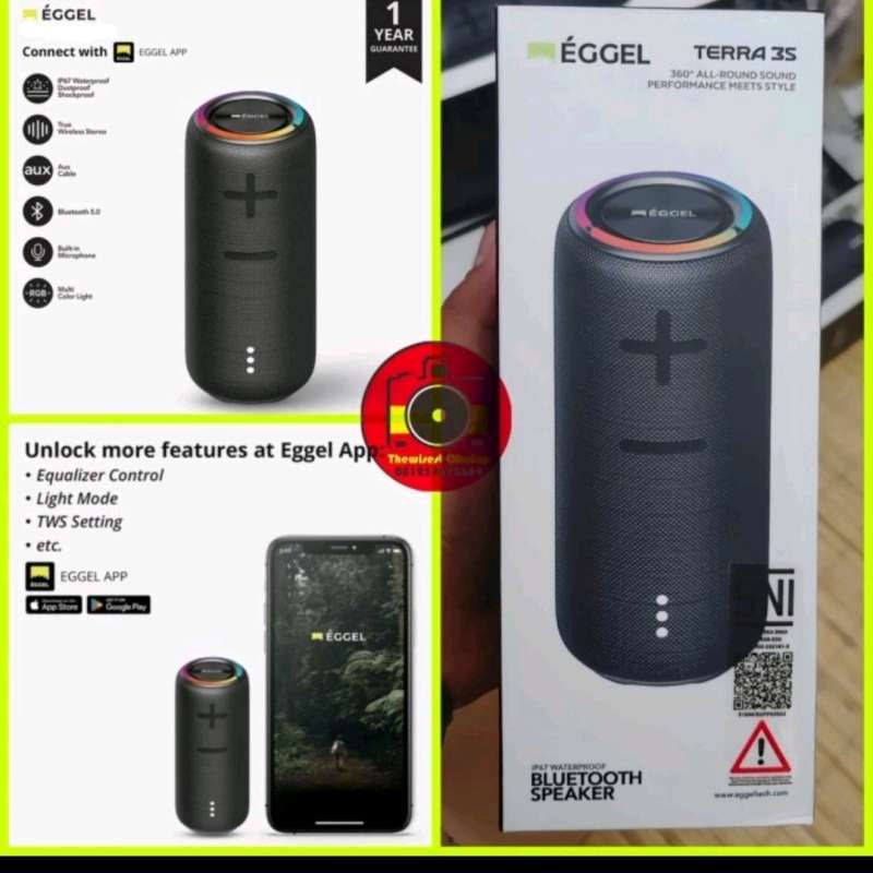 Jual Speaker Eggel Terra S Original, Murah & Diskon Maret 2024 | Blibli
