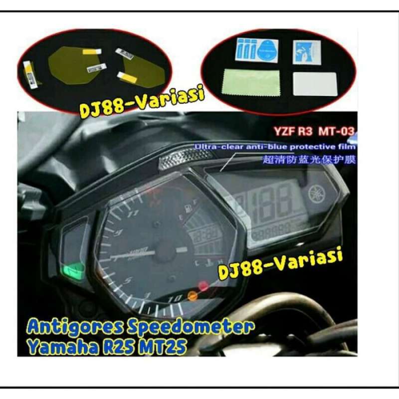 Promo Murah Anti Gores Speedometer R25 Mt25 Yamaha Antigores Speedo ...