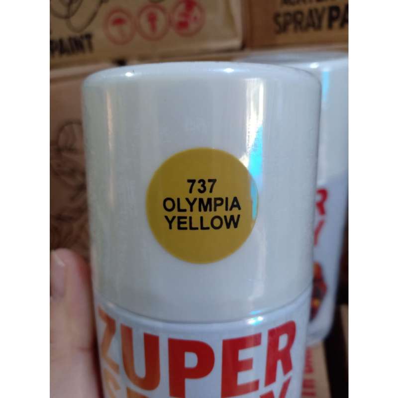 Jual Zuper Spray Paint Pilok Pilox Cat Semprot Warna Standard 300ml Hitam, Clear, Putih, Hijau ...