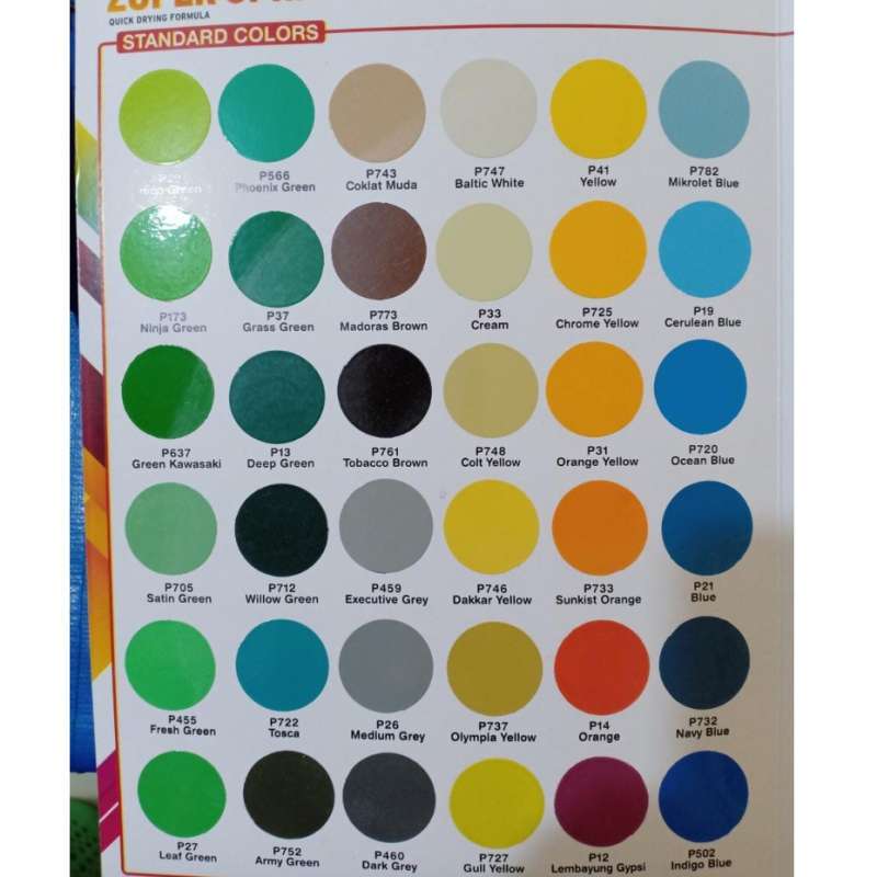 Jual Zuper Spray Paint Pilok Pilox Cat Semprot Warna Standard 300ml Hitam, Clear, Putih, Hijau ...