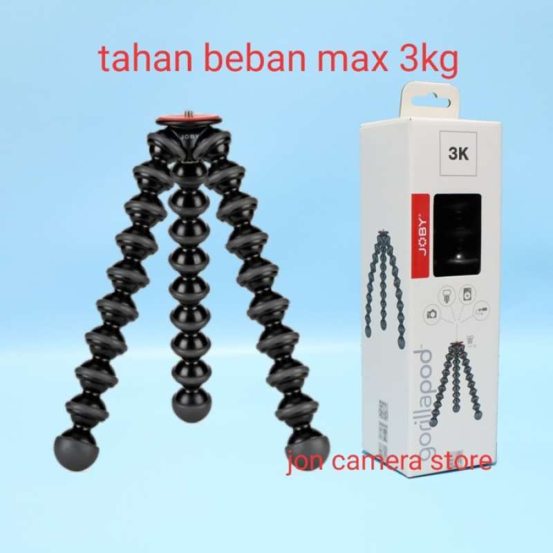 Promo joby 3k stand original tripod gorillapod flexible mini for kamera Diskon 23% di Seller ...