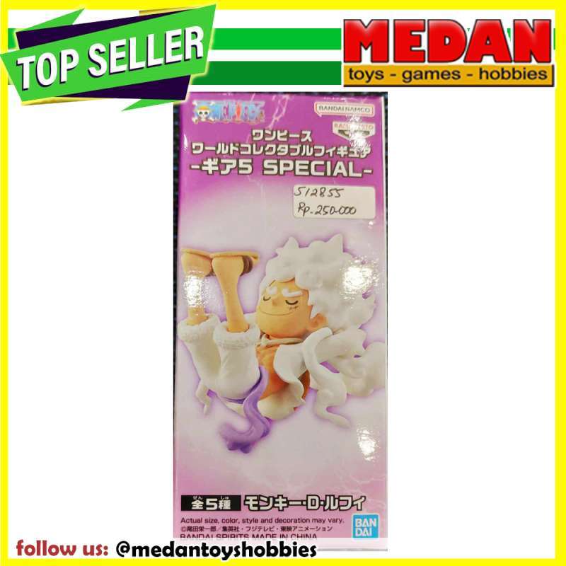 Jual Bandai WCF One Piece Monkey D Luffy Special Gear 5 Nika Sleep ORI ...