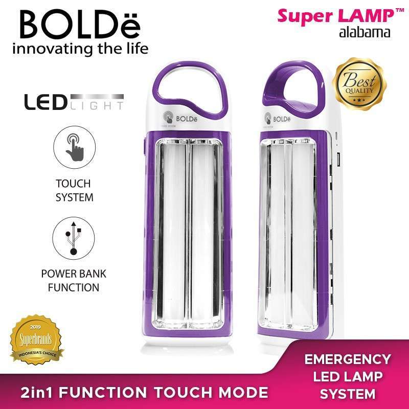 Jual EMERGENCY LAMP / LAMPU DARURAT / 2IN1 FUNGSIONAL / SENTER DAN ...