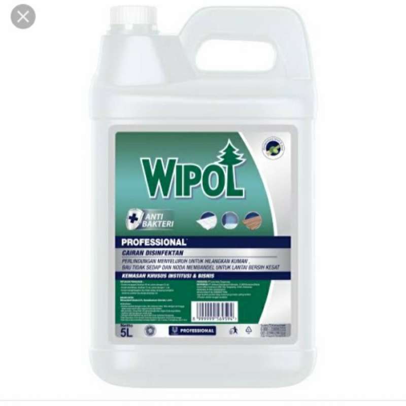 Promo Wipol Professional Jerigen 5L Diskon 38% di Seller Zafran Storee ...