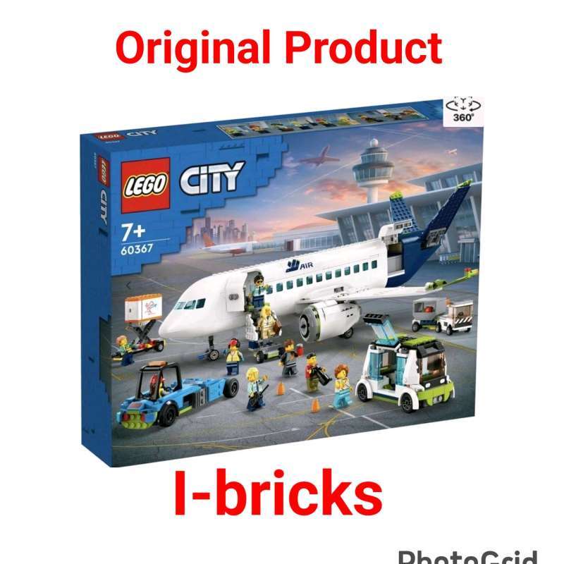 Jual LEGO City 60367 Passenger Airplane di Seller I-Bricks Official ...