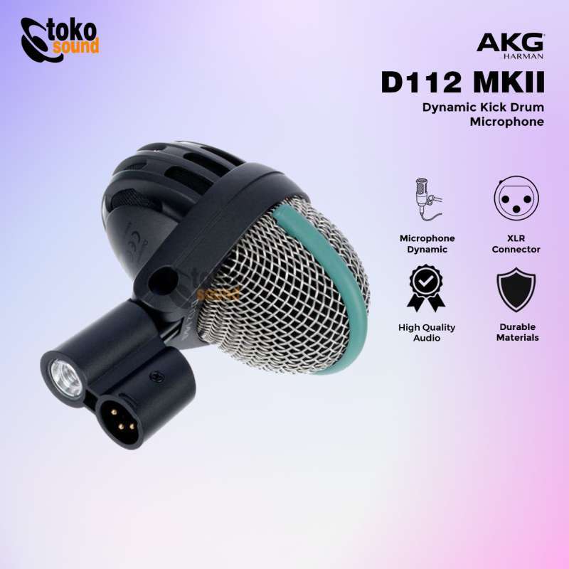 Jual AKG D112 MKII Professional Dynamic Bass Drum Microphone di Seller ...