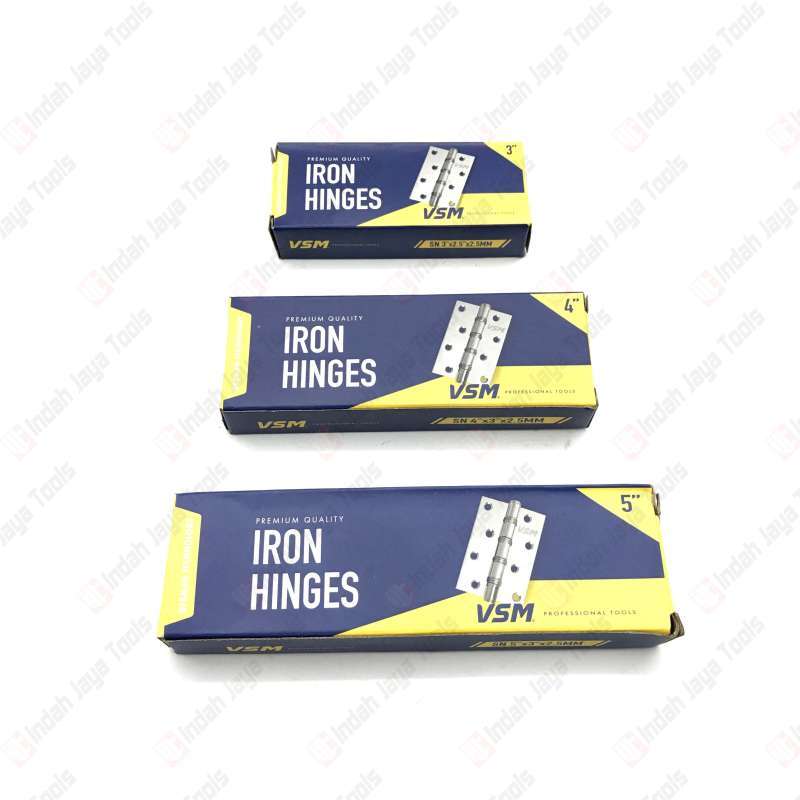 Jual VSM Engsel Jendela Pintu 3 4 5 Inch - Grendel Besi Steel Iron ...