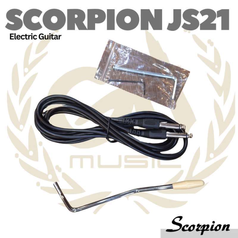 Jual Scorpion Js21 Black Jaguar Series Electric Guitar Gitar Stratocaster - Sg Di Seller Gh ...