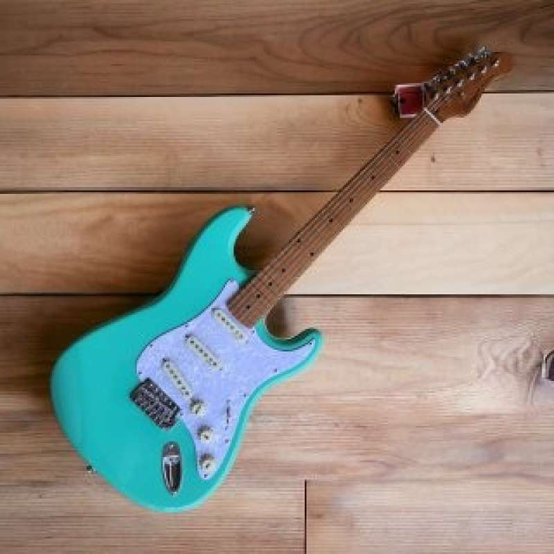 Jual Scorpion Js21 Black Jaguar Series Electric Guitar Gitar ...