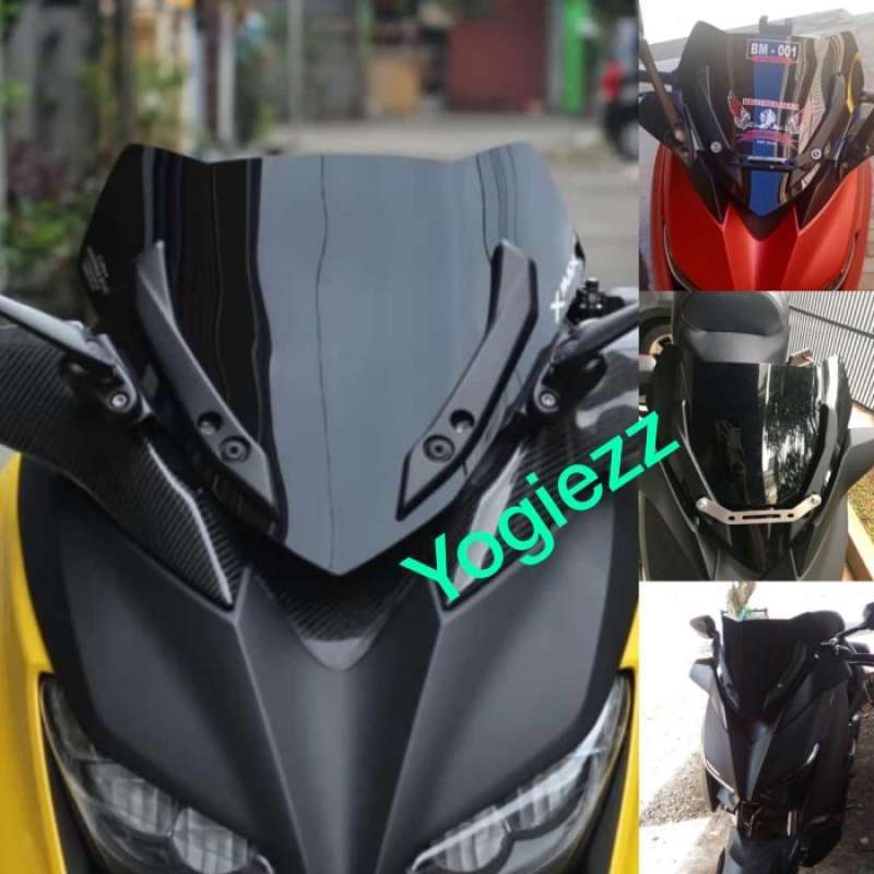 Promo Windhsield Yamaha Xmax 250 Visor Xmax Eropa Stylish V2 Windshield ...