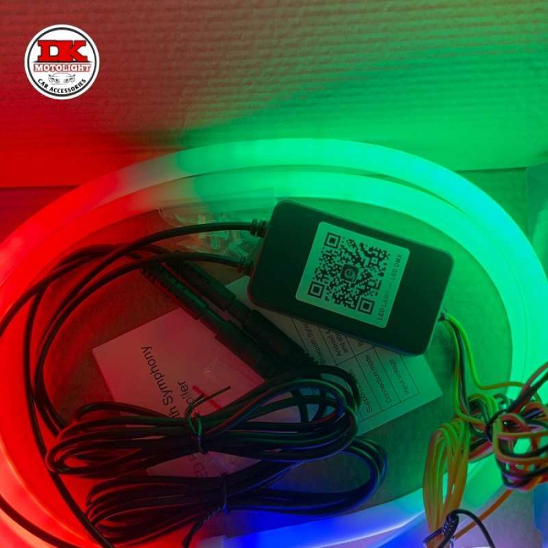 Promo Lampu Alis Drl Rgb Matrix Samba Bluetooth Motor Mobil Diskon 23% ...