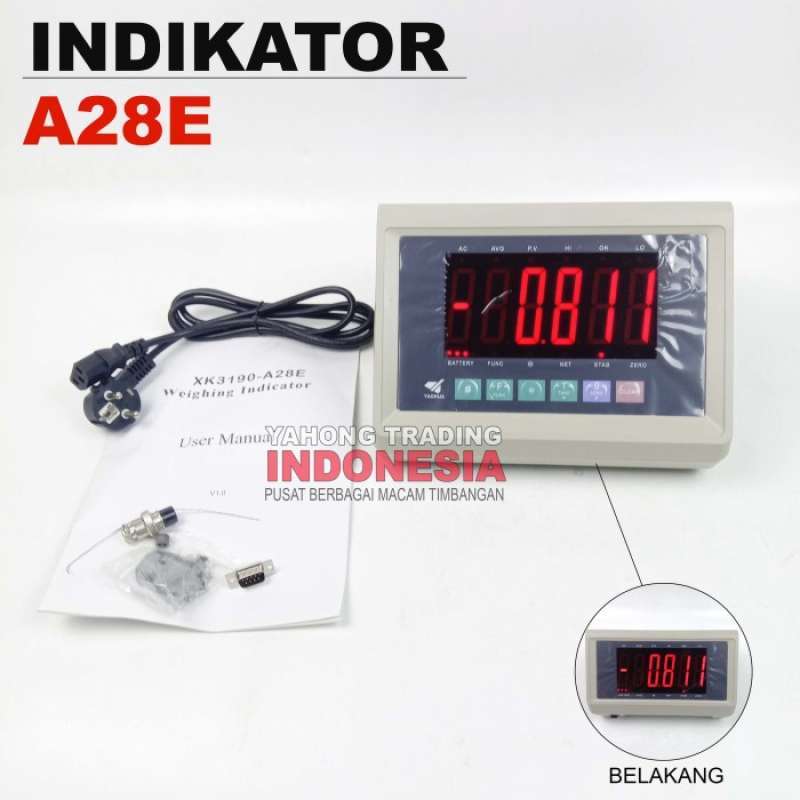 Promo Indikator Kepala Timbangan Digital A28e Dual Display Diskon 23% Di Seller Sentra Molica ...