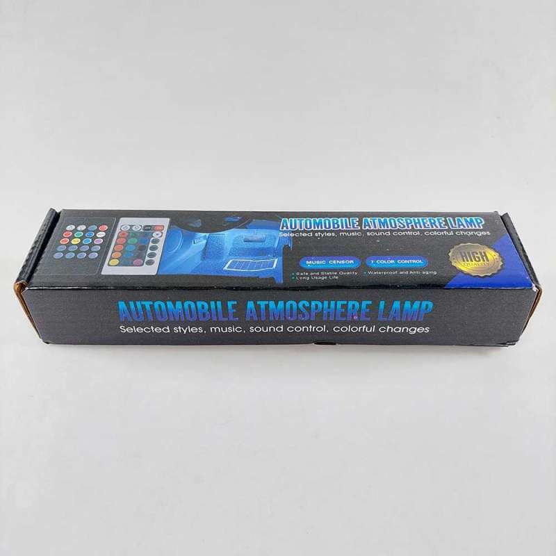 Jual Anmingpu Lampu Led Strip Flexible Rgb Car Foot Light 36 Led Usb ...