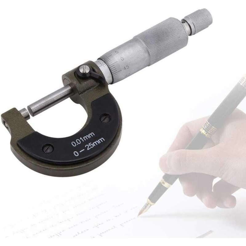 Jual Mitutoyo Micrometer Premium Precision Machinist Tool 0-25mm 0.01mm ...