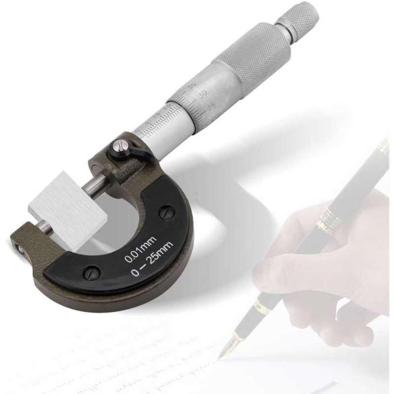 Jual Mitutoyo Micrometer Premium Precision Machinist Tool 0-25mm 0.01mm ...