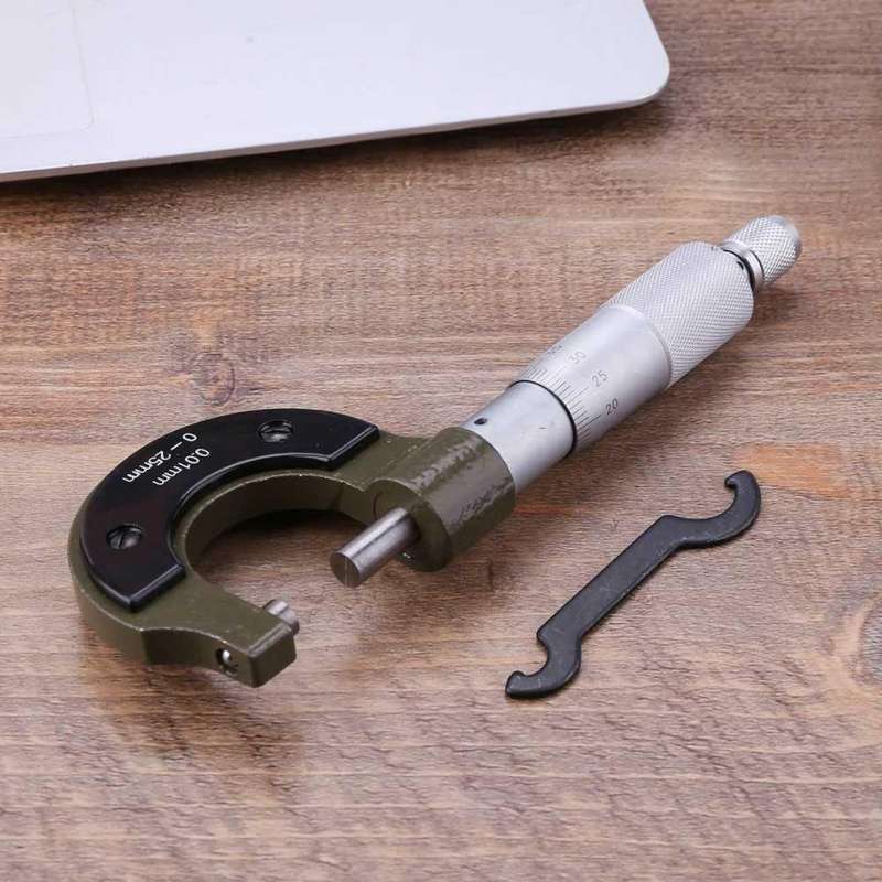 Jual Mitutoyo Micrometer Premium Precision Machinist Tool 0-25mm 0.01mm ...