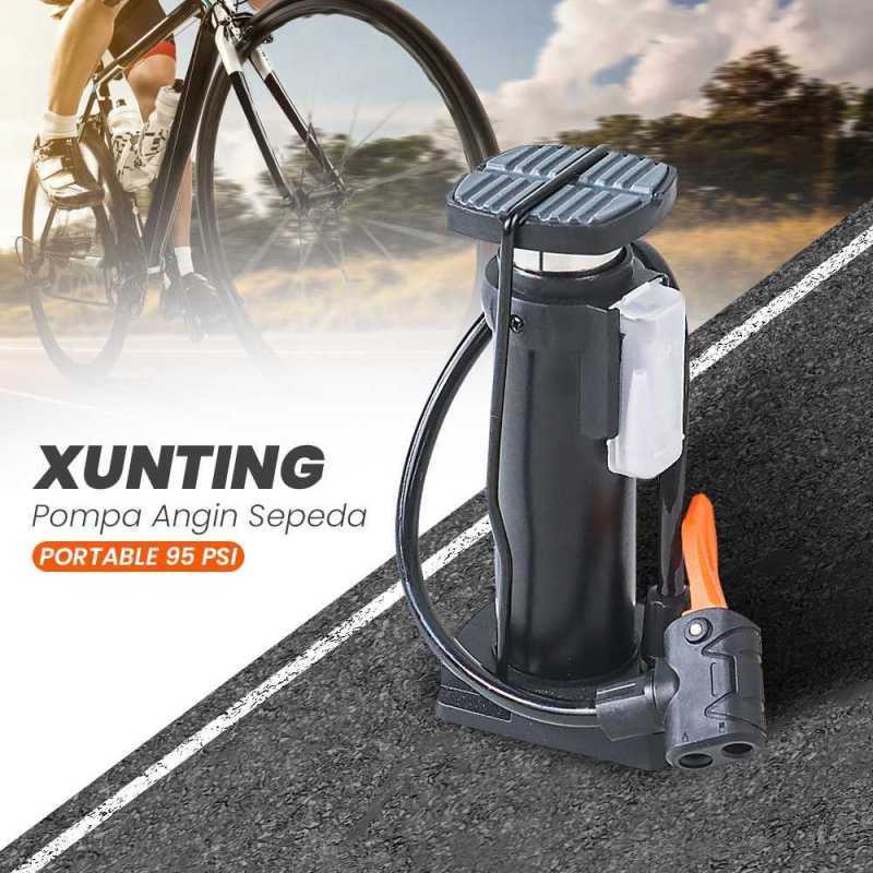 Jual Xunting Pompa Angin Sepeda Serbaguna Portable Pump 95 Psi Xt405 ...