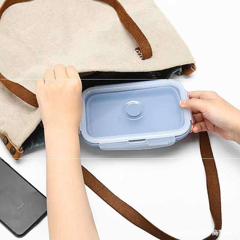 Jual Acebon Kotak Makan Lunch Box Foldable Silicone Single Layer 550ml ... Jual Acebon Kotak Makan Lunch Box Foldable Silicone Single Layer 550ml ...