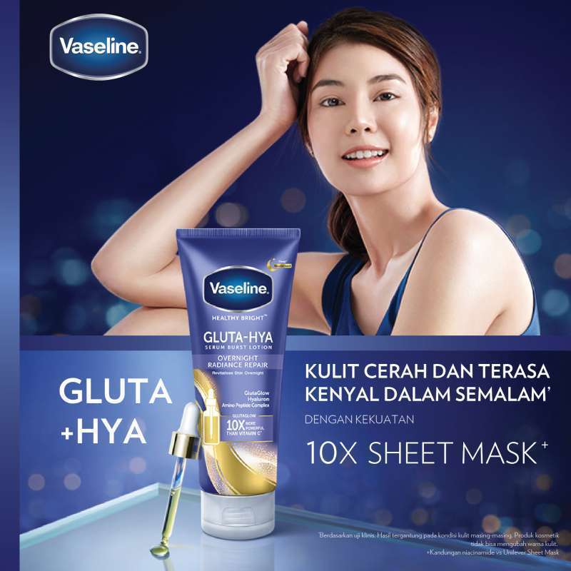Promo Surabaya - Vaseline Healthy Bright Gluta Hyaluron & Peptide Serum ...