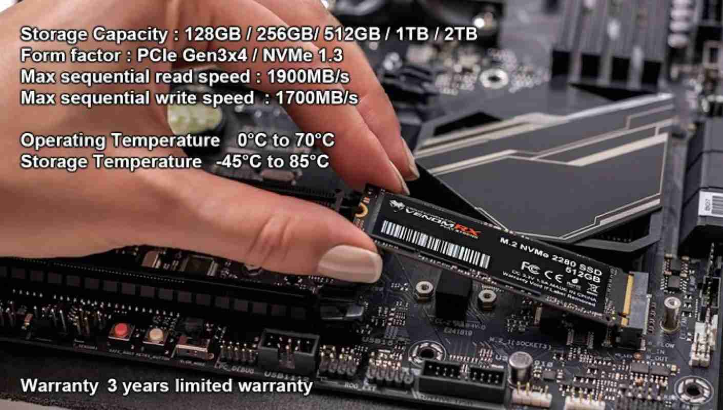 Jual Ssd Venomrx Super M.2 Nvme 2280 Pcie Gen 3x4, Ukuran 128gb Di Seller Andalas Computer ...