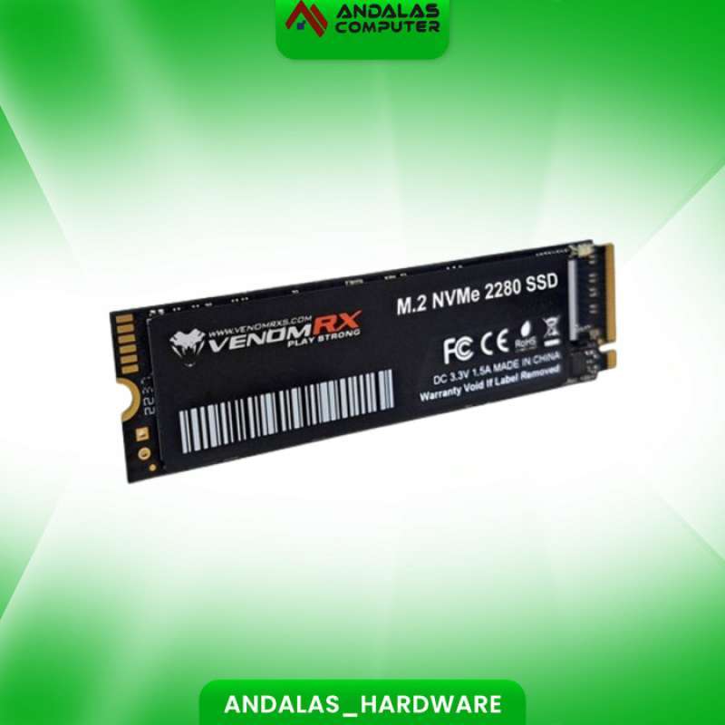 Jual Ssd Venomrx Super M.2 Nvme 2280 Pcie Gen 3x4, Ukuran 128gb Di Seller Andalas Computer ...