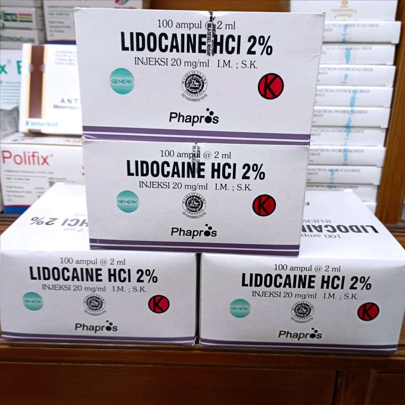 Jual Lidocaine Injeksi / Box Di Seller Apotik Hanifa - Pal Meriam-2 ...