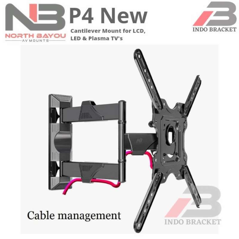 Promo Bracket Tv Monitor Led Lcd North Bayou Nb P4 32-55 Diskon 35% Di ...