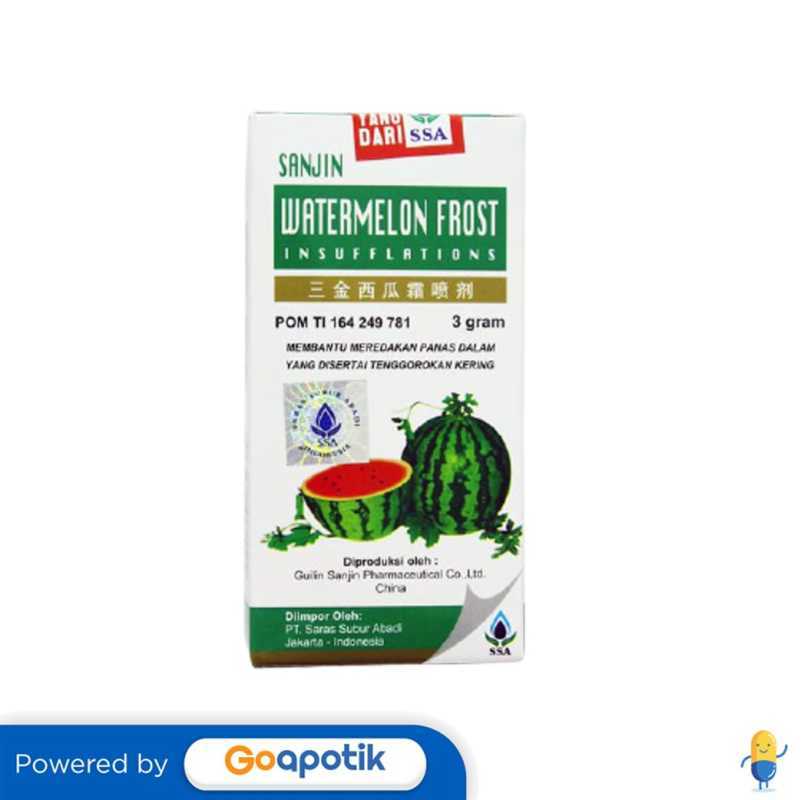 Jual Sanjin Watermelon Frost Insufflations Di Seller Apotek Nusantara ...