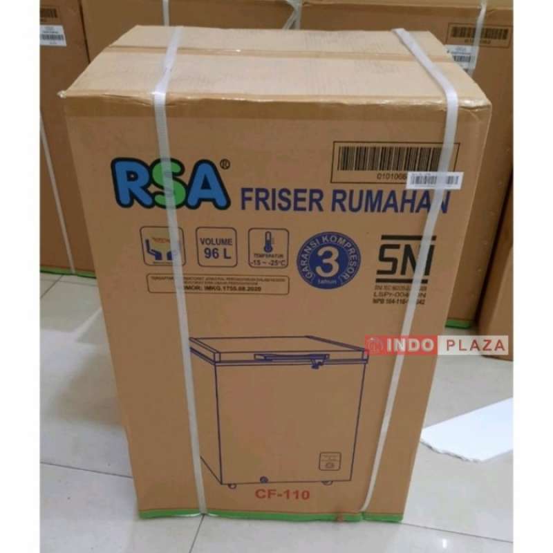 Jual Chest Freezer Rsa Cf-110 (100 Liter) Di Seller Indo Plaza - Indo ...