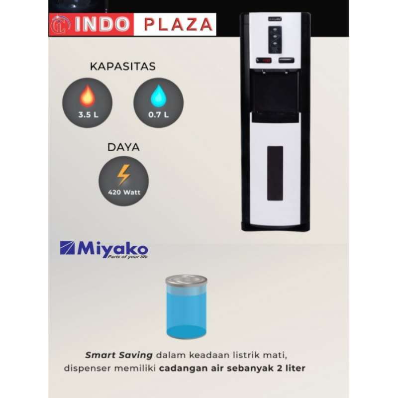 Jual Dispenser Galon Bawah Miyako Wdp 300 Di Seller Indo Plaza - Indo ...