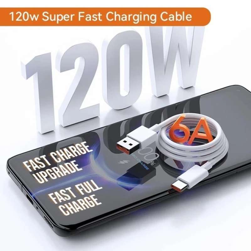 Promo Cable Kabel Data 6a Xiaomi Poco X5 X5 Pro Gt Type-c Turbo Charger ...