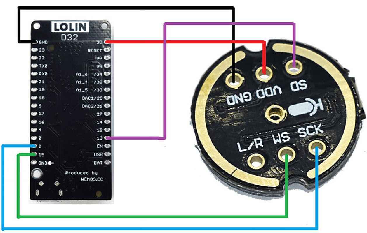 Jual Modul Sensor Mic Microphone Inmp441 I2s I2c Digital Audio Mems ...