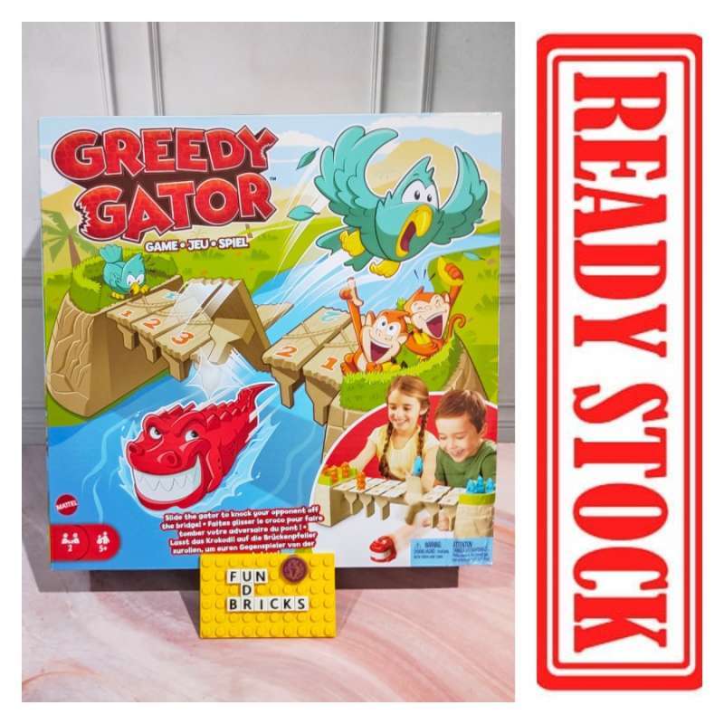 Jual Mattel Greedy Gator Game Board Game Di Seller Fun D Bricks ...