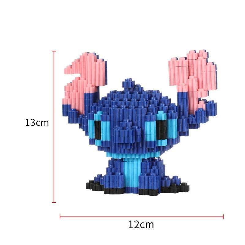 Jual Mainan Balok Susun Stitch Disney Lego Figure 750 Blocks Di Seller ...