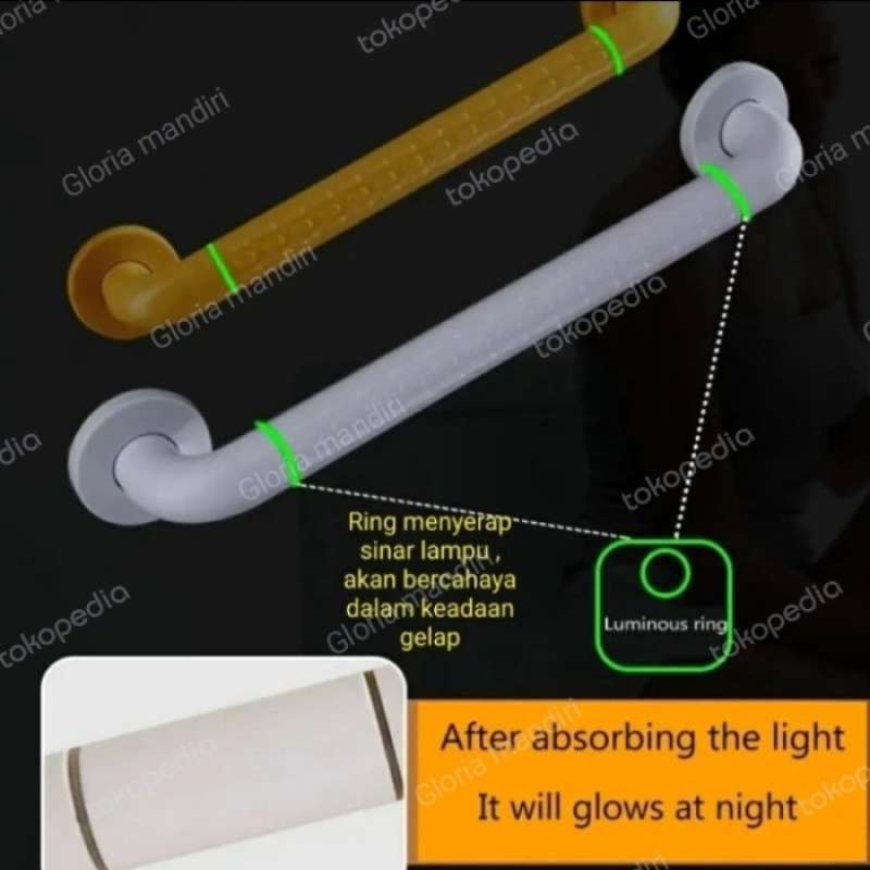 Promo Pegangan Safety Grip Anti Slip Heavy Duty Handle Kamar Mandi Wc ...