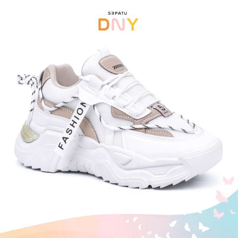 Promo Sepatu Sneakers Wanita Korea Spatu Olahraga Cewek Kekinian Women ...