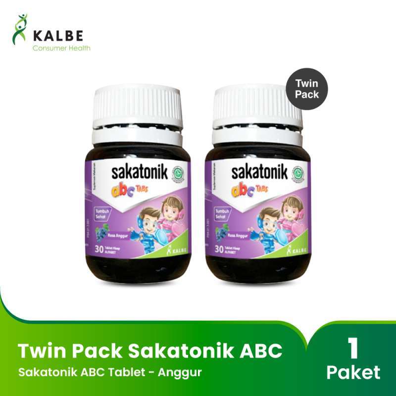Jual Twin Pack Sakatonik Abc Tablet - Antariksa Di Seller Kalbe ...