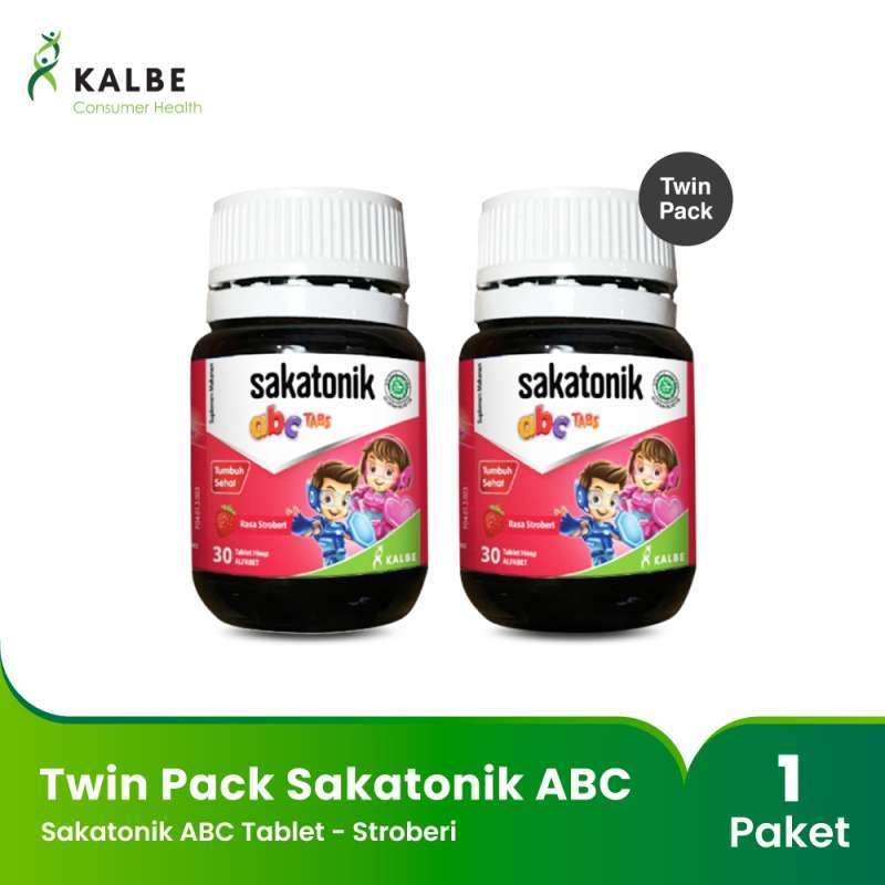 Jual Twin Pack Sakatonik Abc Tablet - Antariksa Di Seller Kalbe ...