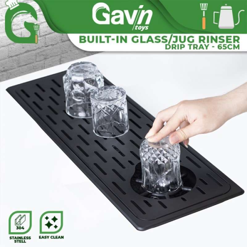 Promo Jug Rinser With Drip Tray 65cm Built In Rinser Bar Washer Gelas ...